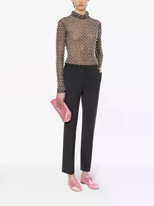 Philosophy Di Lorenzo Serafini Slim-fit Virgin Wool Blend Trousers