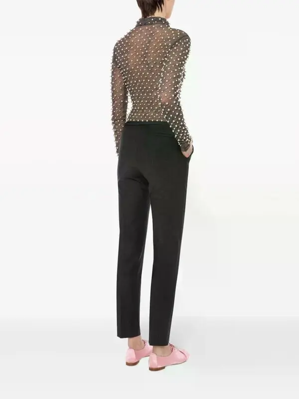 Philosophy Di Lorenzo Serafini Slim-fit Virgin Wool Blend Trousers