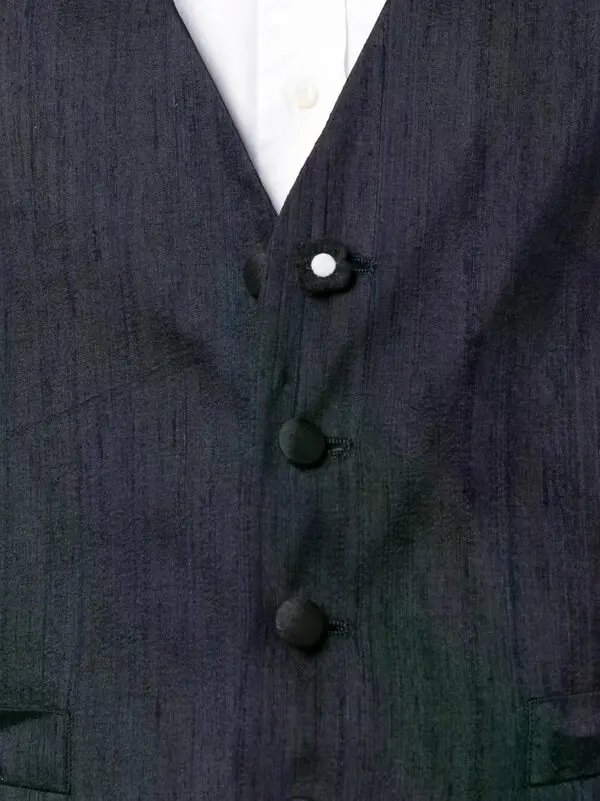 LARDINI Logo Patch Waistcoat