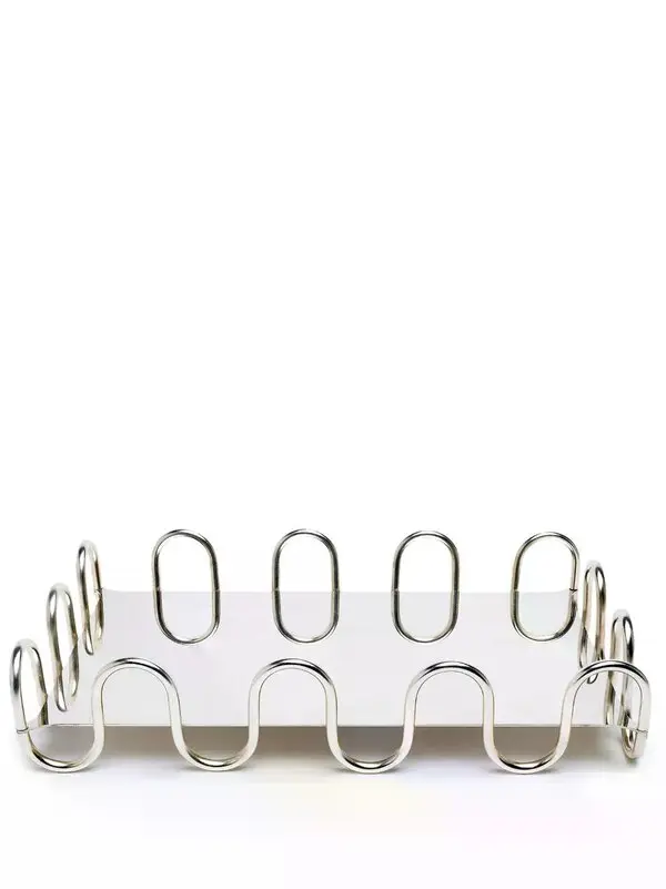 SAMBONET Kyma Wavy Detail Tray - Silver