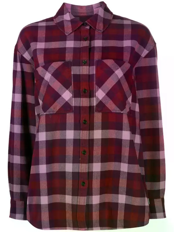 Woolrich Checked Long-sleeve Flannel Shirt