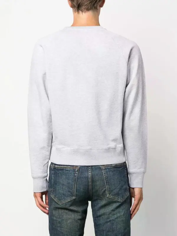 Maison Kitsuné Logo-print Cotton Sweatshirt