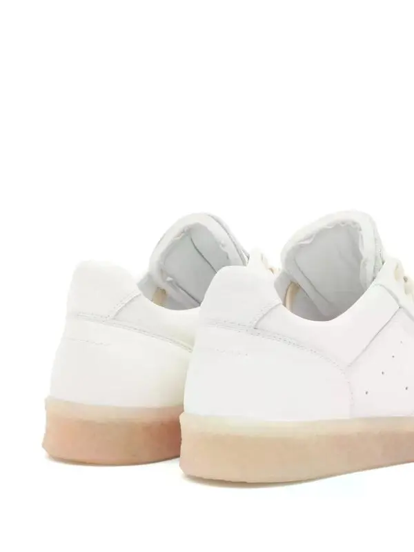 MAISON MARGIELA Leather Stitch Logo Sneakers
