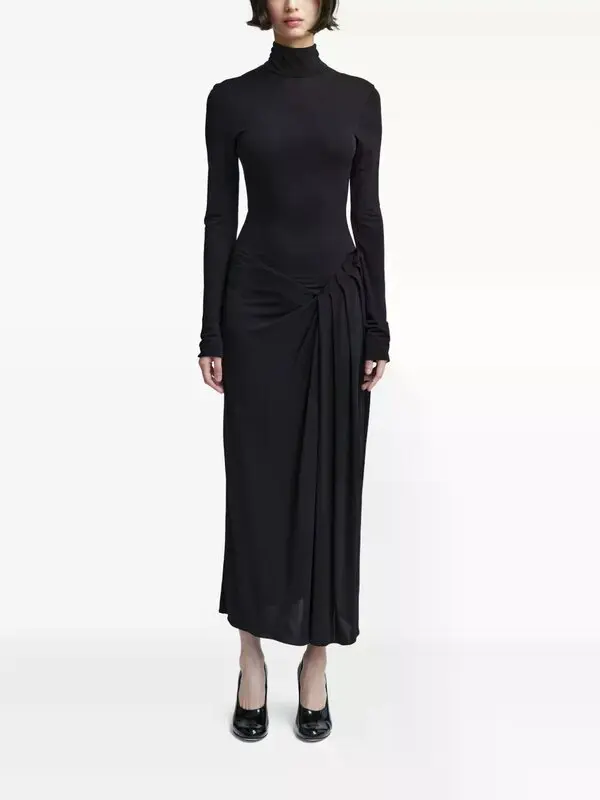 16Arlington Vento Midi Dress - Black