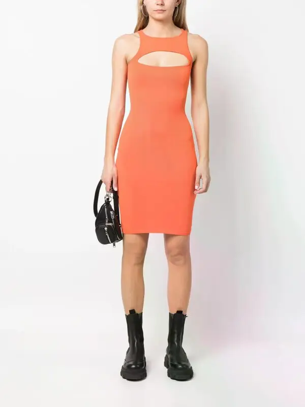 Dsquared2 Cut-out Knitted Mini Dress