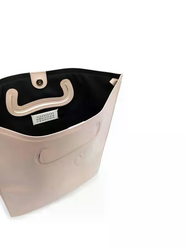 MAISON MARGIELA Tabi Flat Leather Tote Bag