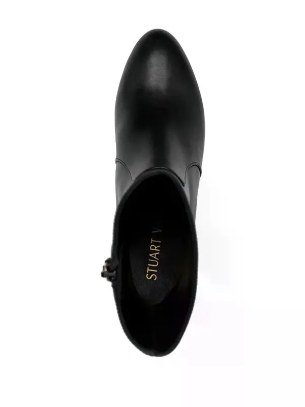STUART WEITZMAN Block Heel Ankle Boots