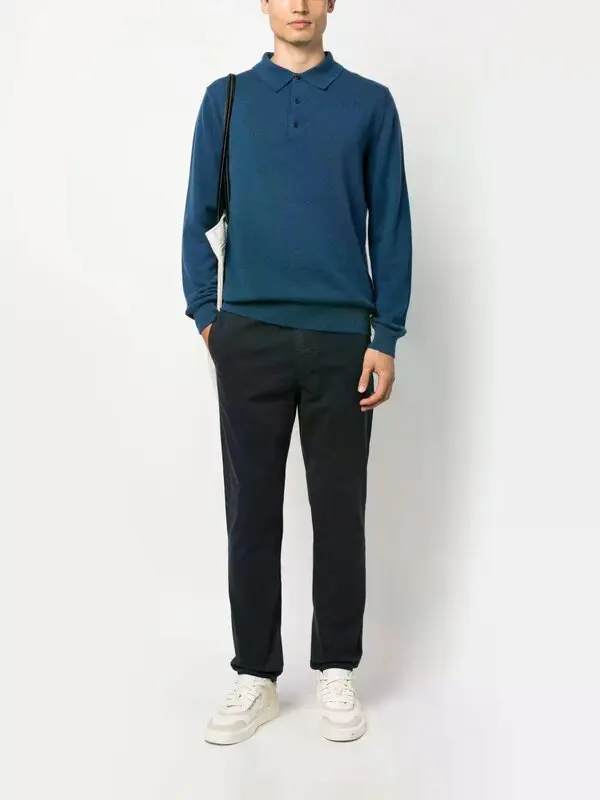 Woolrich Straight-leg Cotton Chino Trousers - Blue