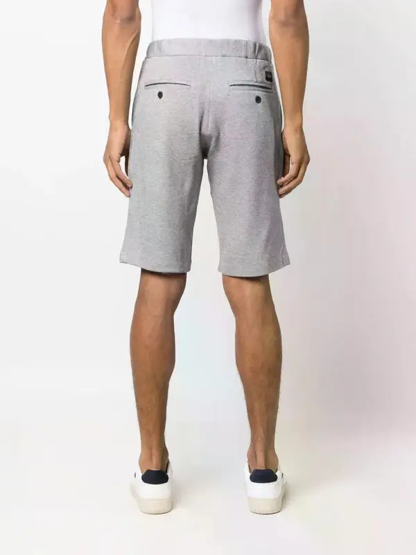 Paul & Shark Mélange Effect Drawstring Shorts
