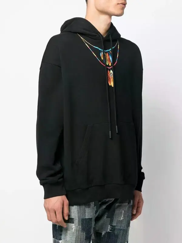 COUNTY OF MILAN Graphic Print Pullover Hoodie