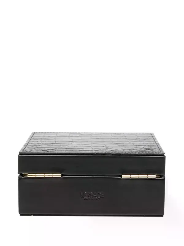 Versace Main Compartment Jewellery Boxes - Black