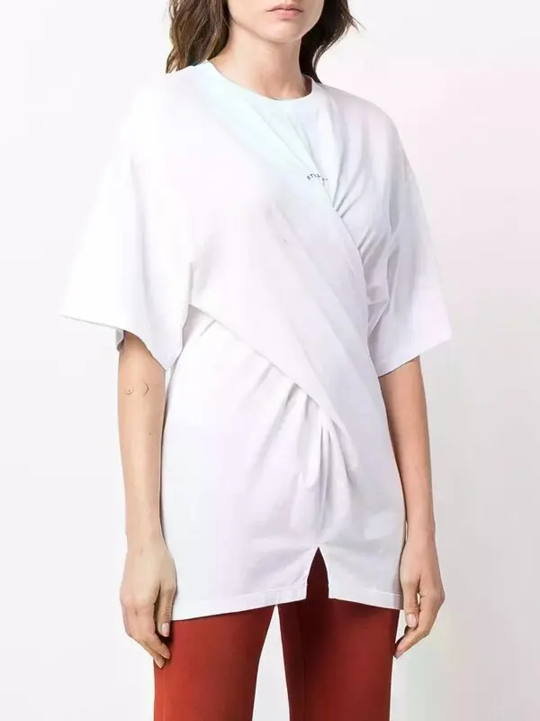 Stella McCartney Twist Logo Print T-shirt