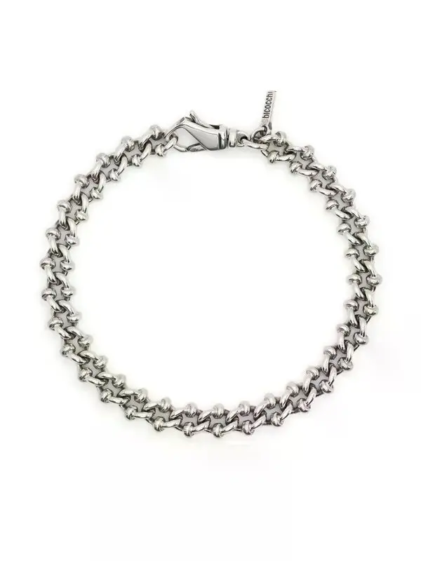 Emanuele Bicocchi Knot Chain Bracelet - Silver