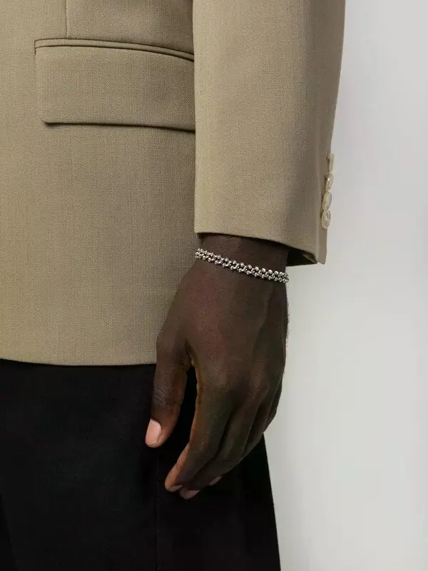 Emanuele Bicocchi Sterling Knot Chain Bracelet