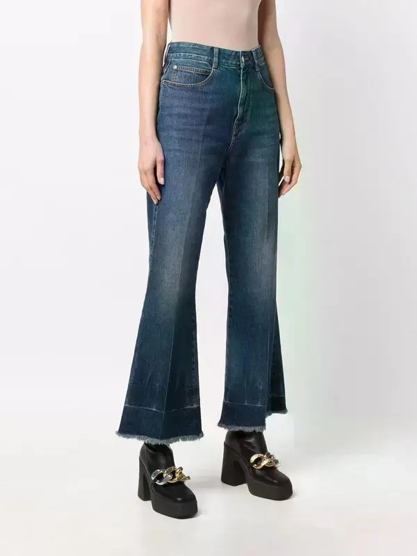 Stella McCartney Cropped Flared Jeans