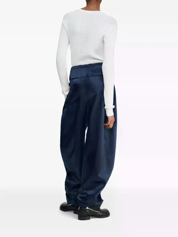 JW Anderson D-ring Pleated Trousers