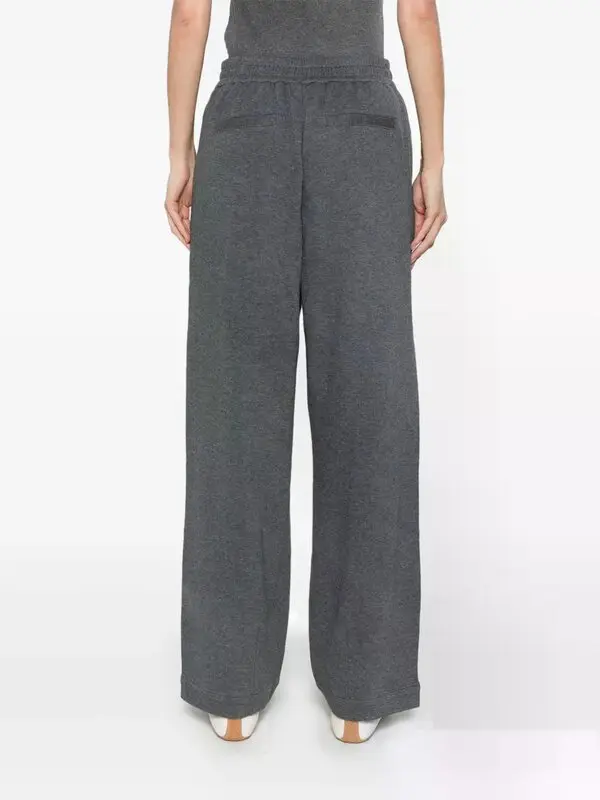 Brunello Cucinelli Charcoal Drawstring Track Pants
