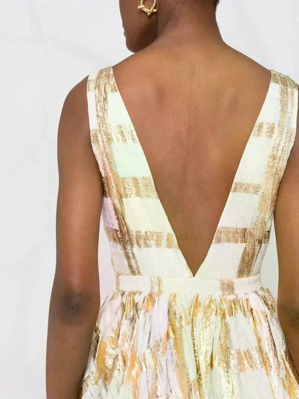 Rochas Flared Midi Dress
