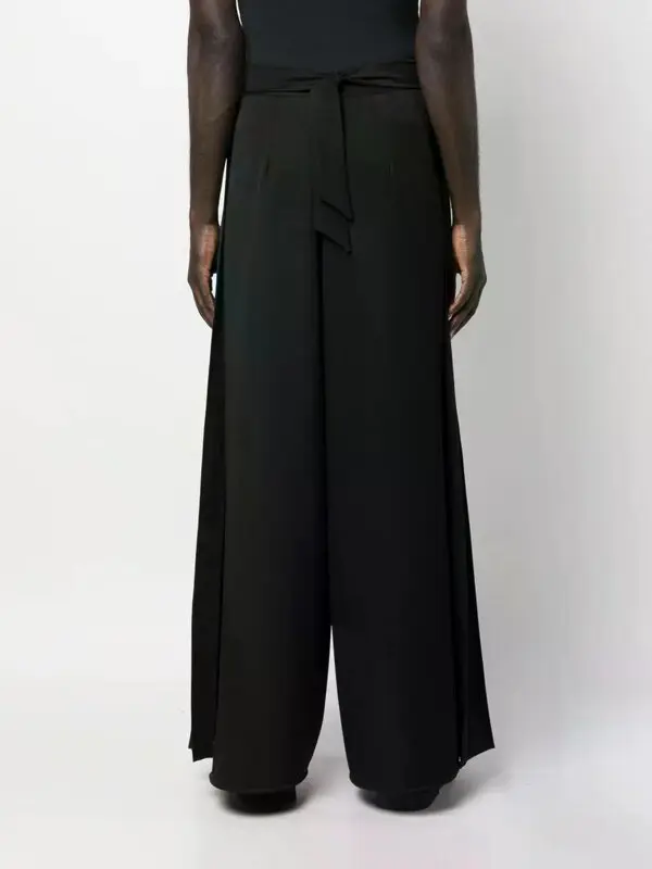Alchemy Fashions Tie-fastening Wide-leg Trousers