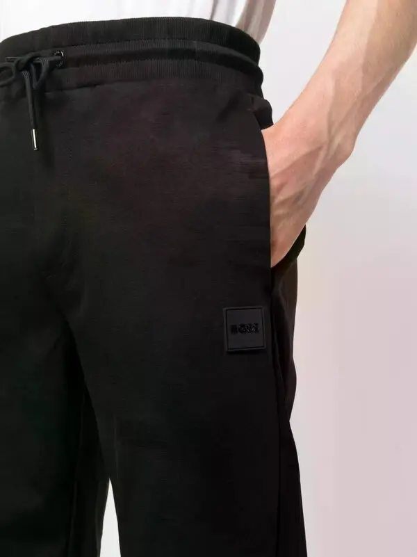 BOSS Logo-patch Slim Track Trousers