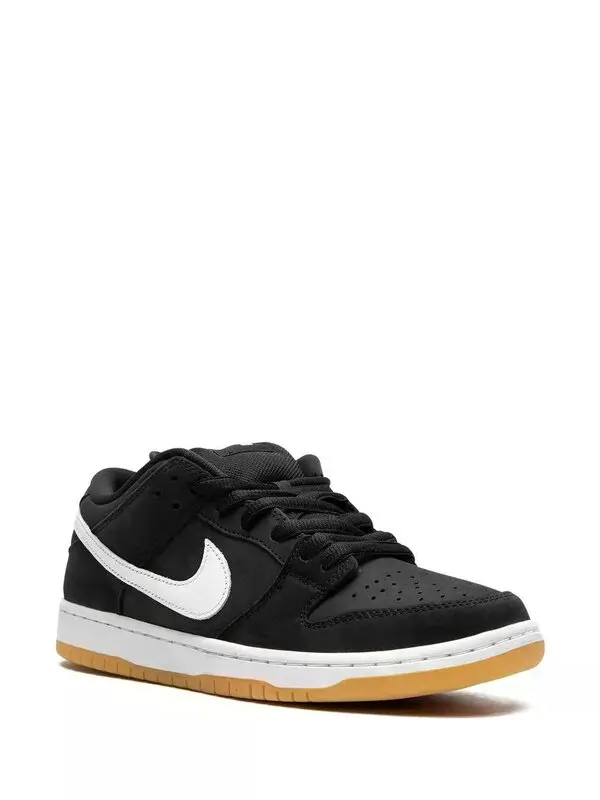 Nike Dunk Low Pro Gum Sneakers - Black