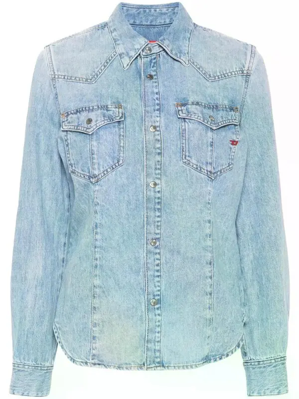 DIESEL® De-waves Denim Shirt