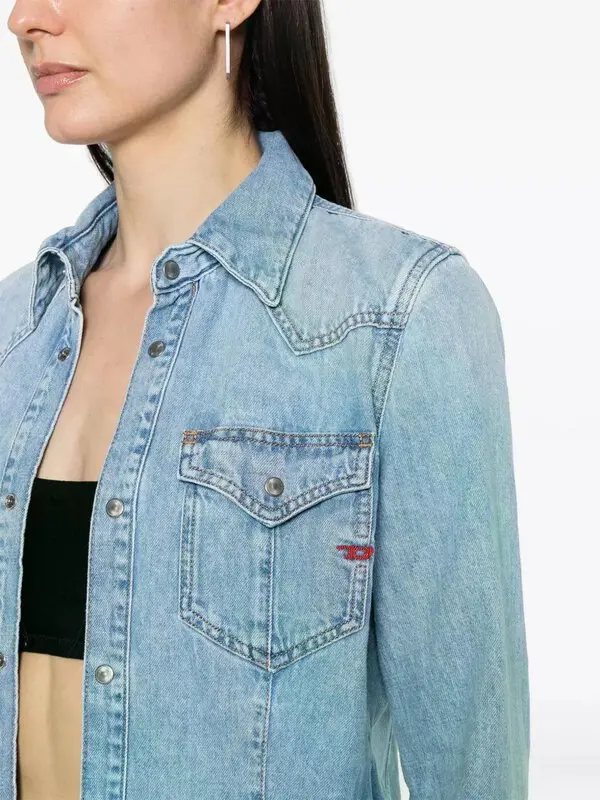 DIESEL® De-waves Denim Shirt