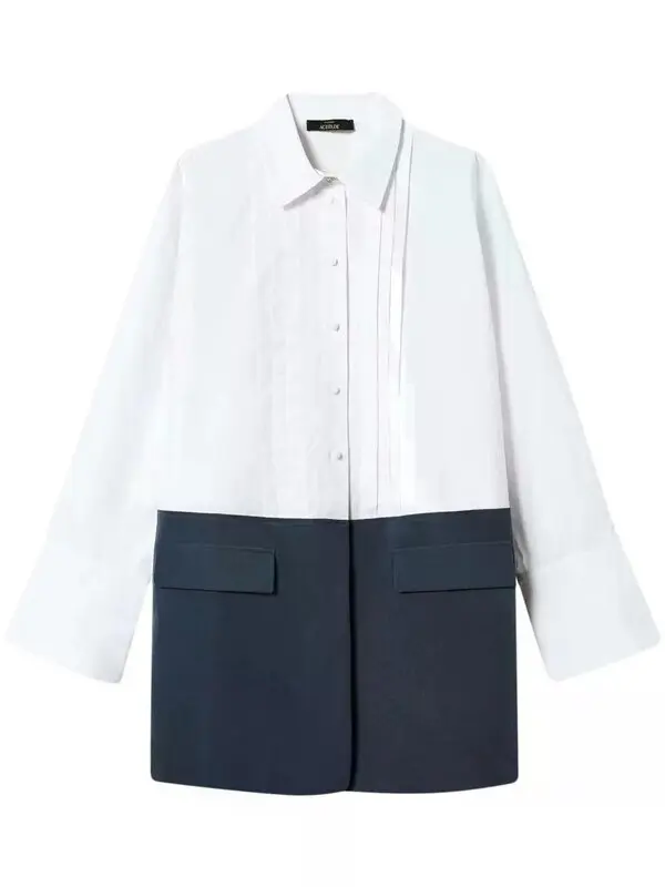 TWINSET Colour-block Shirtdress - Blue