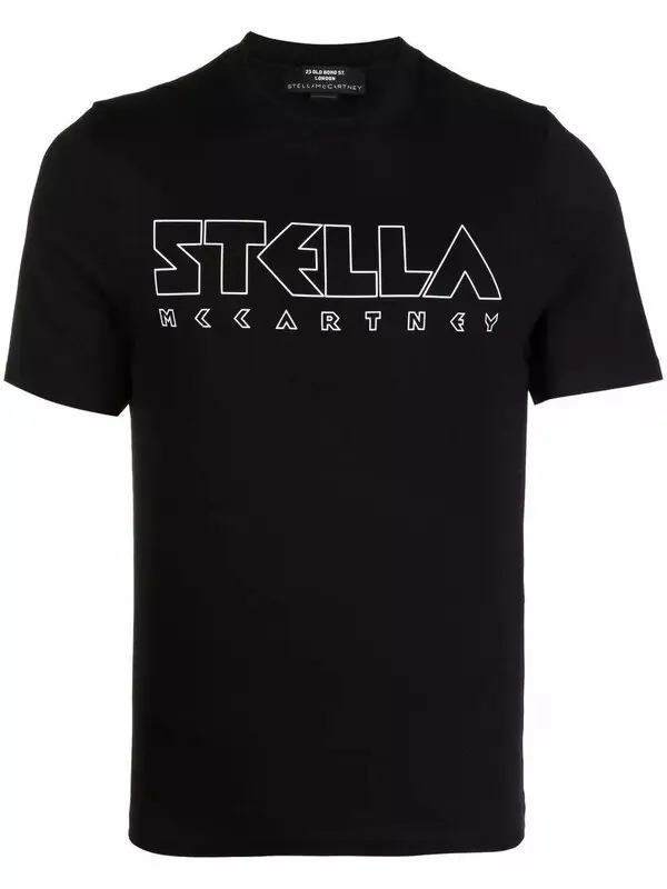 Stella McCartney Fantasia Logo-print T-shirt - Black