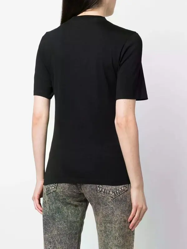 Stella McCartney Fantasia Logo-print T-shirt - Black