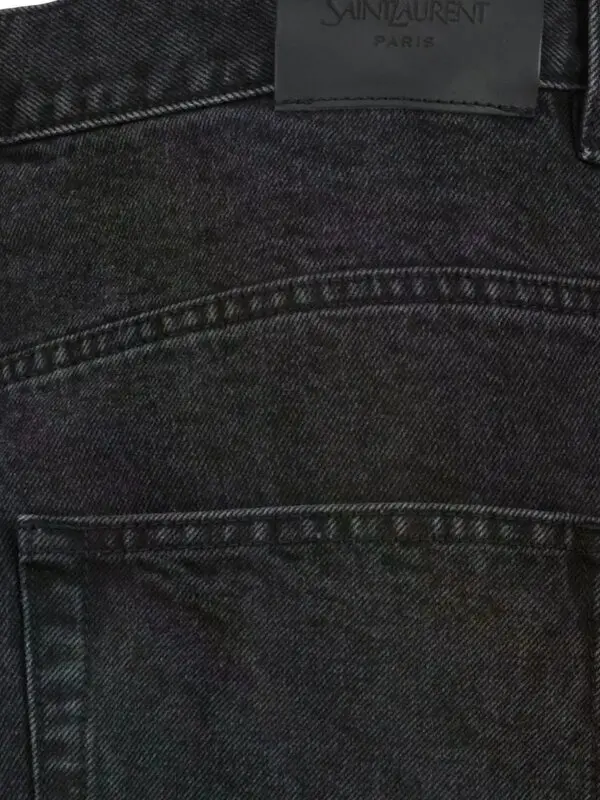 Saint Laurent Cotton Straight Jeans