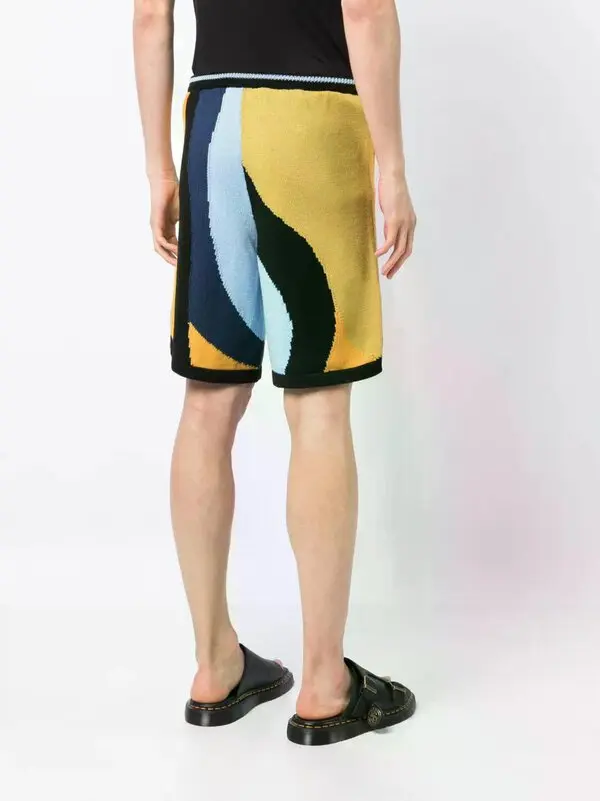 BETHANY WILLIAMS Abstract Print Knitted Shorts
