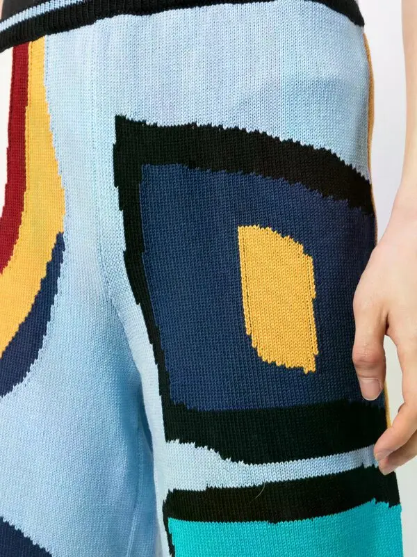 BETHANY WILLIAMS Abstract Print Knitted Shorts