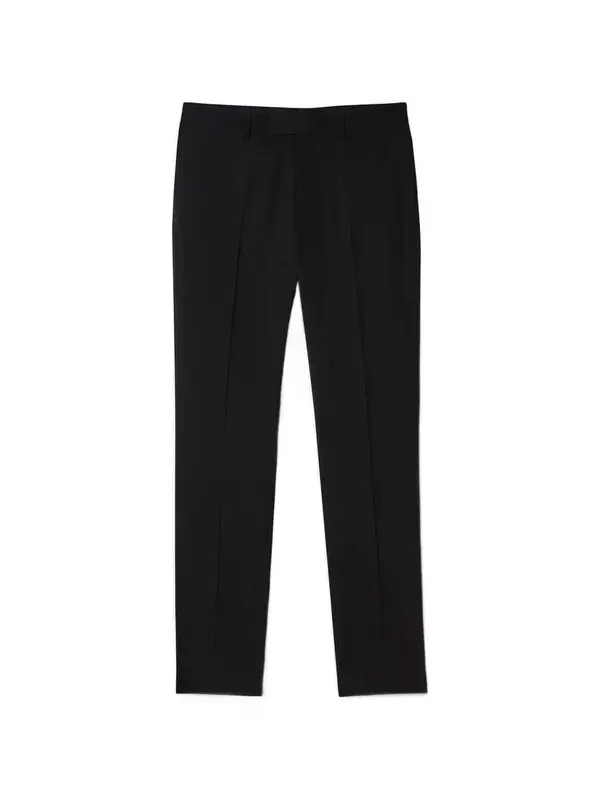 Sandro Tailored Wool Blend Suit Trousers - Black