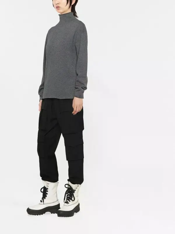 JIL SANDER Mock Neck Knitted Jumper