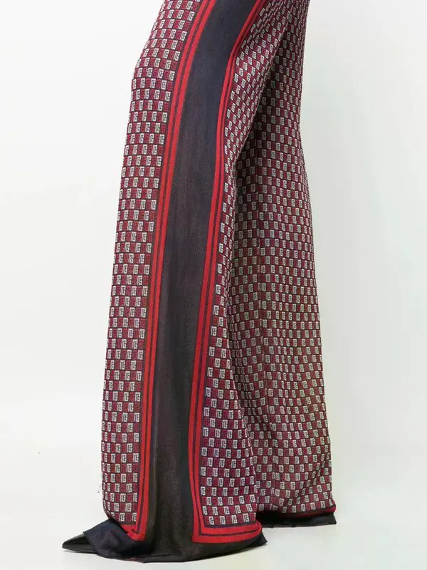 Balmain Pb Monogram Knit Trousers