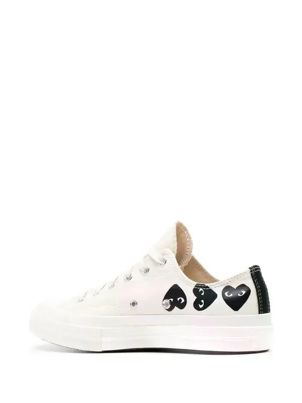 CONVERSE X COMME DES GARONS PLAY Chuck 70 Multi Heart Sneakers