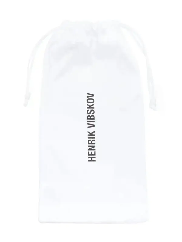 Henrik Vibskov Square Frame Sunglasses With Tinted Lenses