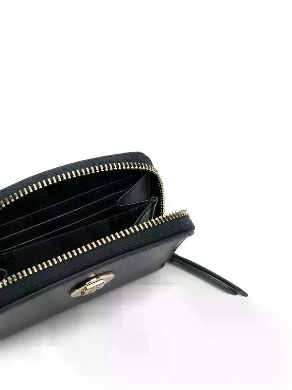Tommy Hilfiger Charm-detail Zip-up Wallet - Blue