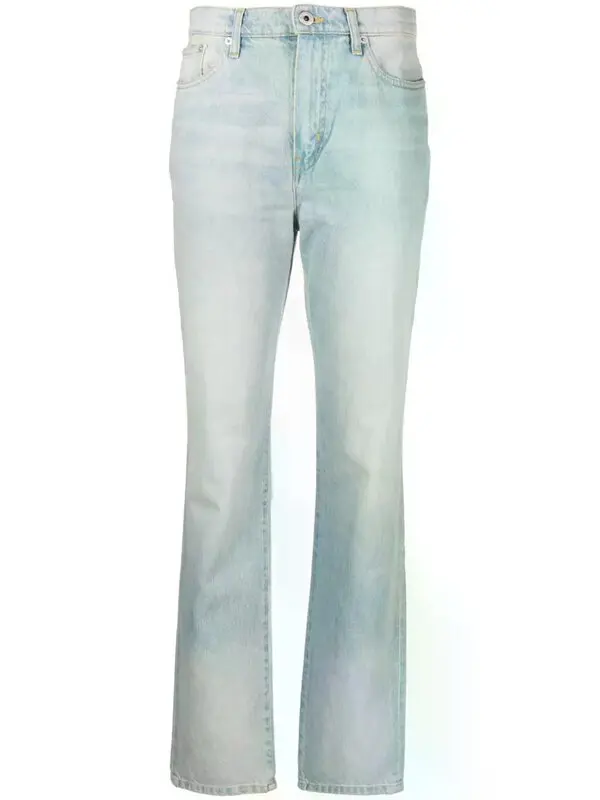 Kenzo High-waisted Straight-leg Jeans