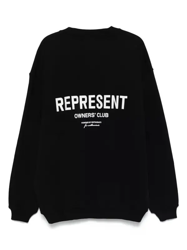 REPRESENT Owners Club Sweatshirt - Black