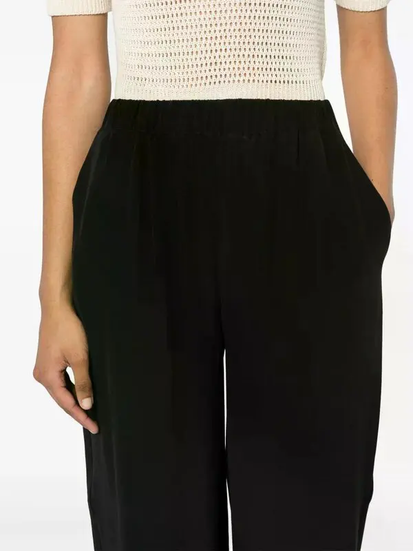 Max Mara Silk Palazzo Pants
