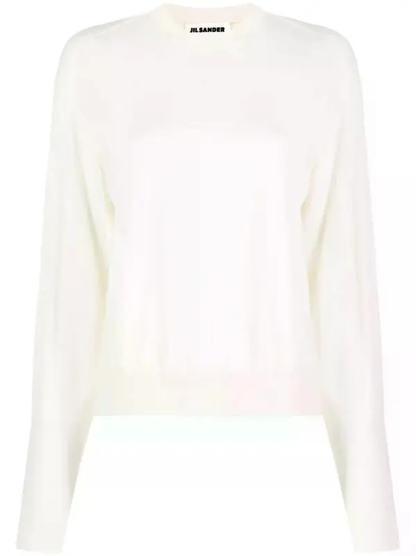 JIL SANDER Ribbed Crew Neck Jumper