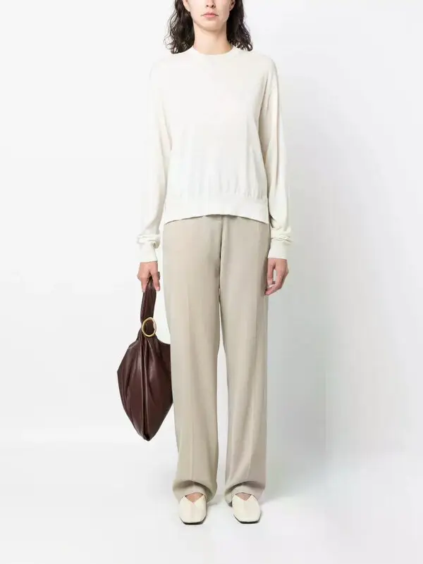 JIL SANDER Ribbed Crew Neck Jumper