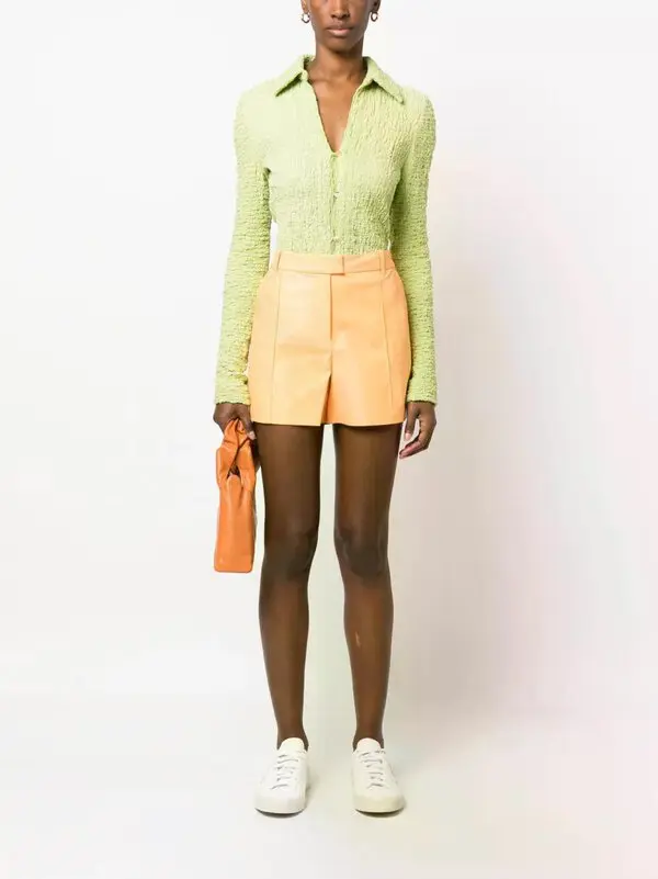 STAND STUDIO Kirsty Faux-leather Shorts