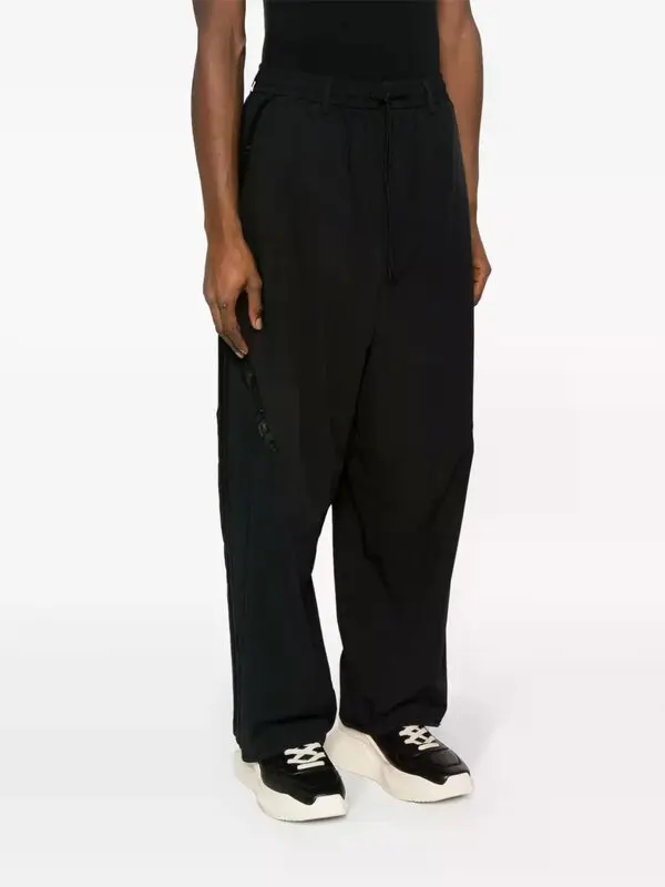Y3 Logo-printed Panelled Track Pants