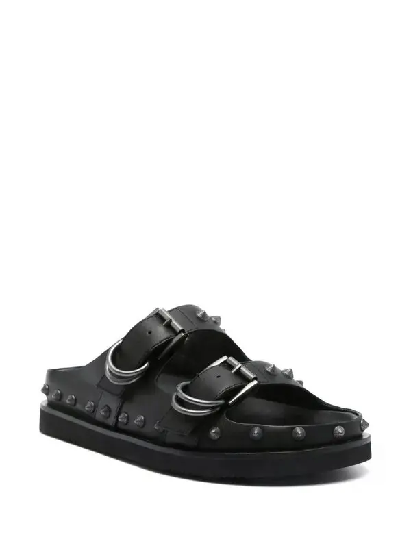 Ash Urus Studded Buckle Sandals