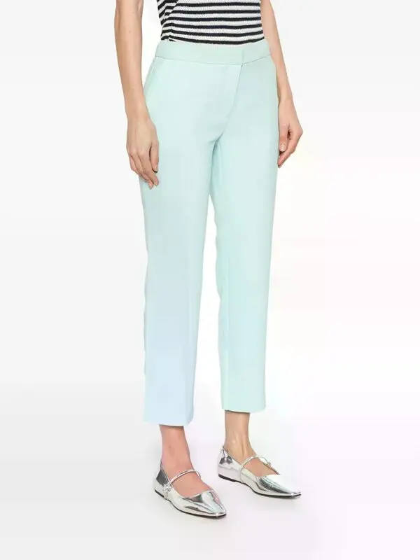 TWINSET Crêpe Cigarette Trousers - Blue