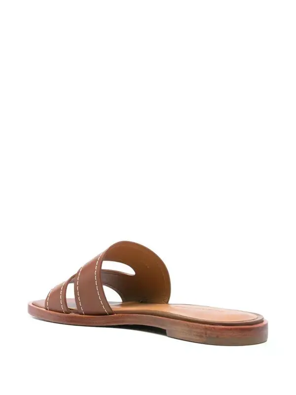 Clergerie Izel Leather Slides