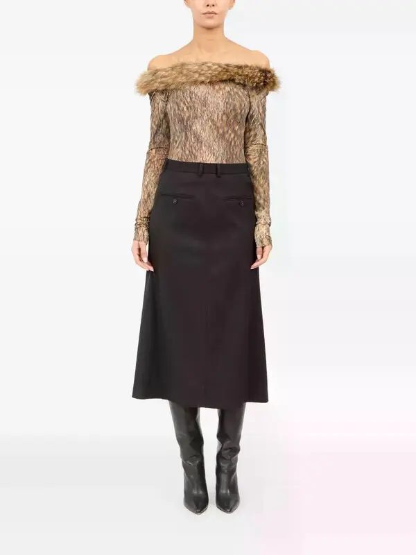 MAISON MARGIELA Virgin Wool-blend Skirt